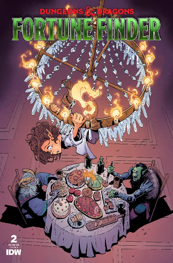 Dungeons & Dragons: Fortune Finder 2 Variant B (Jaro) - IDW PUBLISHING ...