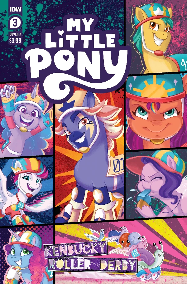 Ecomics - My Little Pony: Kenbucky Roller Derby 3 Cover A (Garcia)