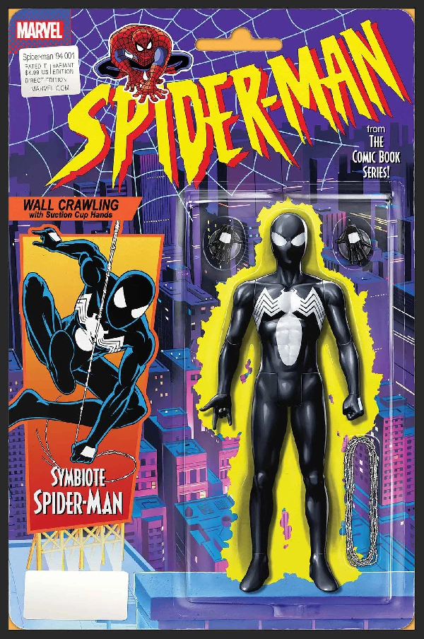 Ecomics - SPIDER-MAN '94 1 JOHN TYLER CHRISTOPHER ACTION FIGURE VARIANT