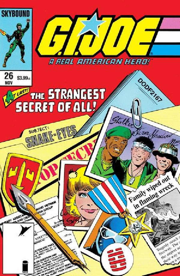 Ecomics - GI JOE A REAL AMERICAN HERO 26 HAMA FILES EDITION CVR C MIKE ...