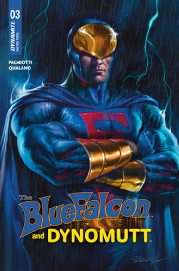 Ecomics - BLUE FALCON & DYNOMUTT 3 CVR A LUCIO PARRILLO