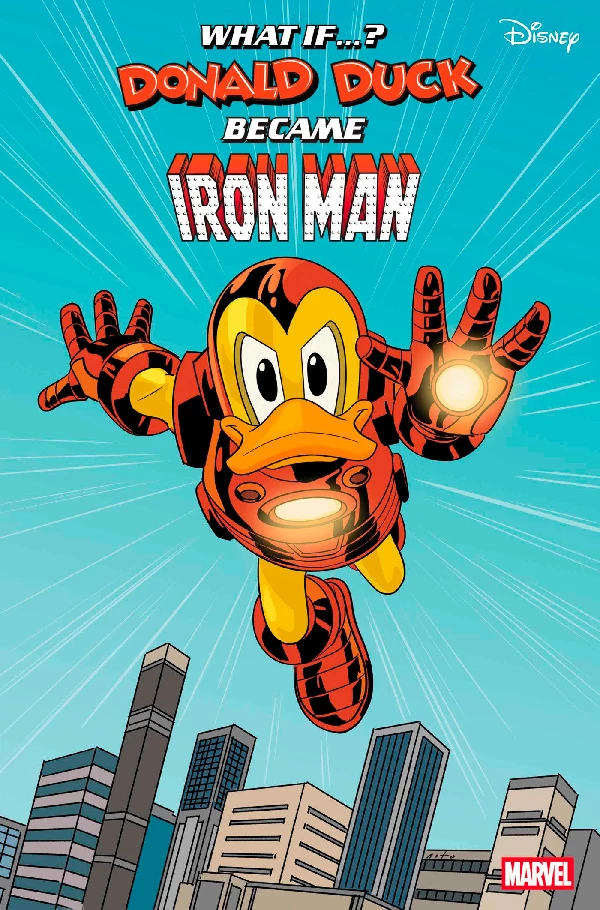 Ecomics - MARVEL & DISNEY: WHAT IF...? DONALD DUCK BECAME IRON MAN 1 PHIL NOTO GOOFY IRON MAN ...
