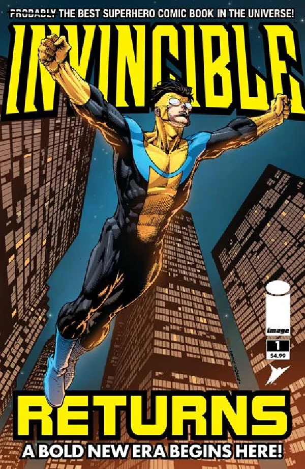 Ecomics - INVINCIBLE RETURNS FACSIMILE EDITION 1 CVR A DAVID FINCH ...