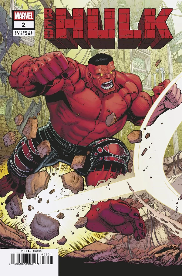 RED HULK 2 NICK BRADSHAW RED HULK CONNECTING VARIANT [DOOM] - MARVEL ...