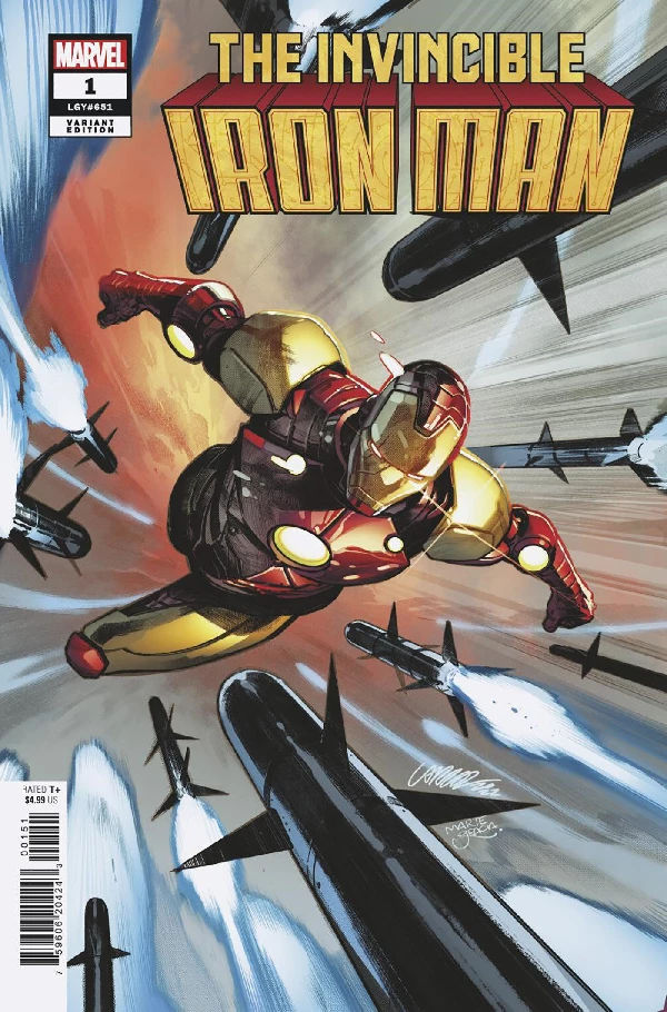 Ecomics - INVINCIBLE IRON MAN 1 LARRAZ VARIANT
