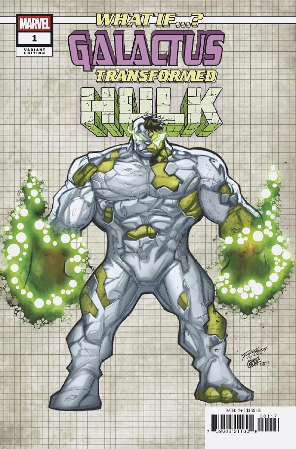 WHAT IF...? GALACTUS: GALACTUS TRANSFORMED HULK? 1 RON LIM DESIGN ...